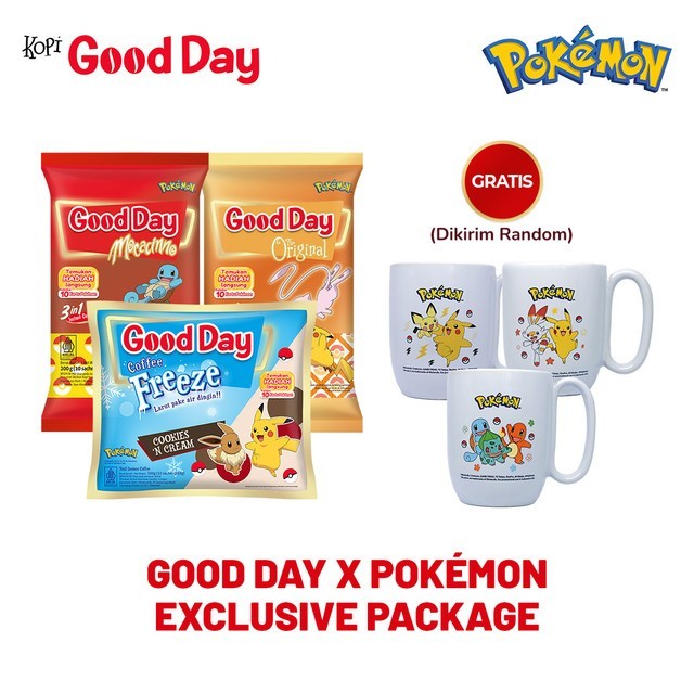 Jual GOOD DAY x POKÉMON - EXCLUSIVE PACKAGE | Shopee Indonesia