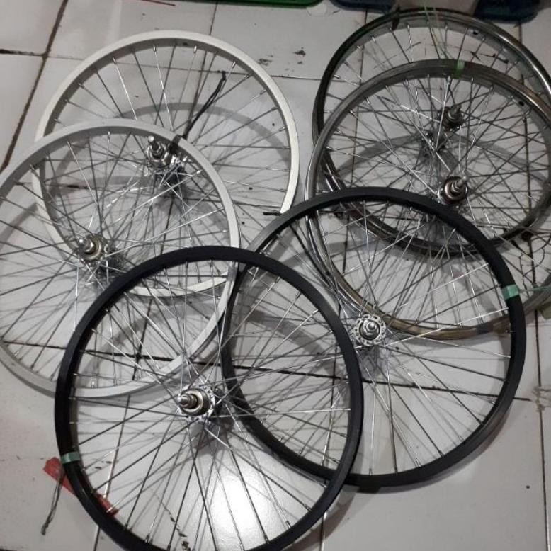 Jual SPECIAL PELEG / VELG SEPEDA 20 BESI CROM / ALUMUNIUS HITAM DAN ...
