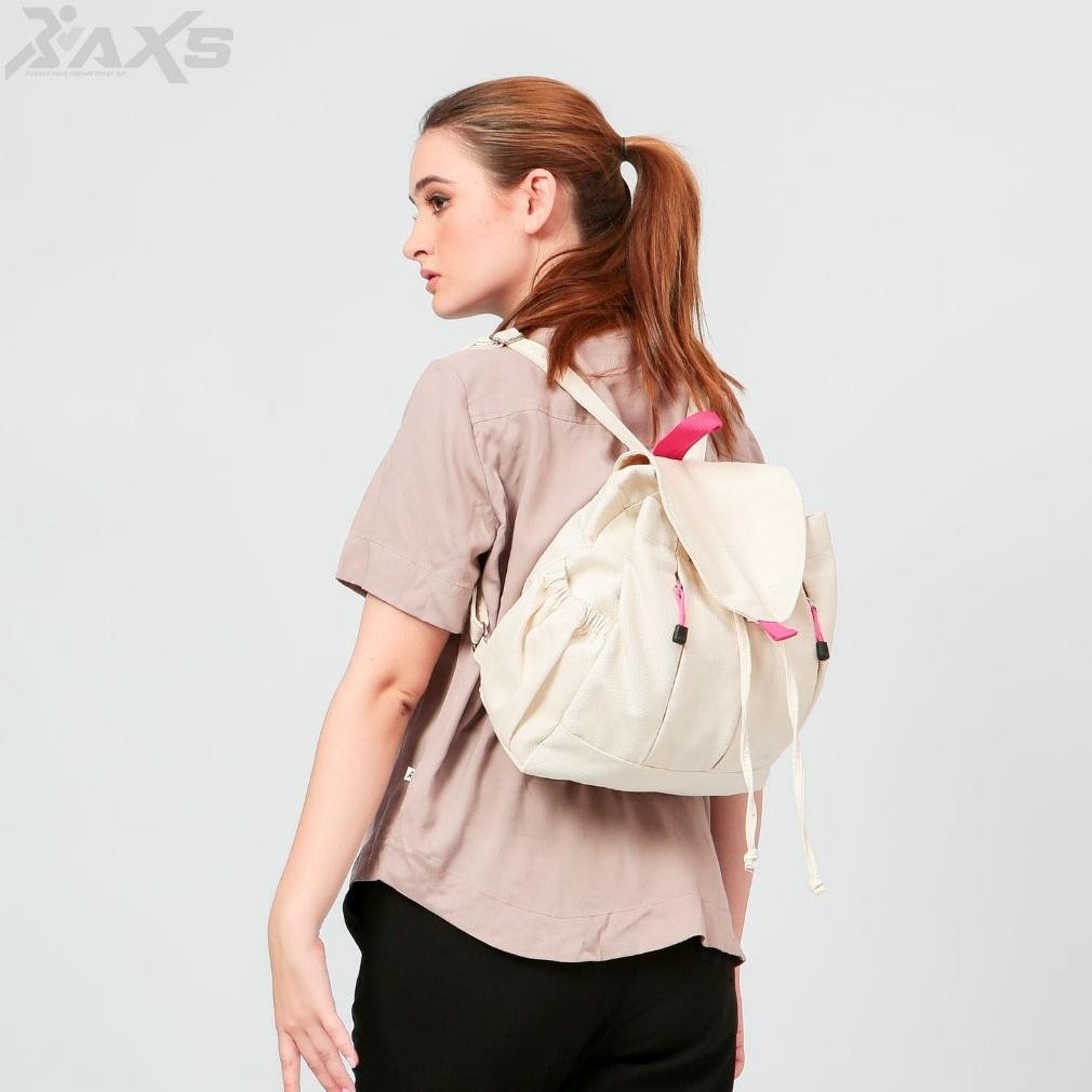 Jual SPECIAL Ransel Canvas Tebal Serut TouchanBrogood Aesthetic Simple ...