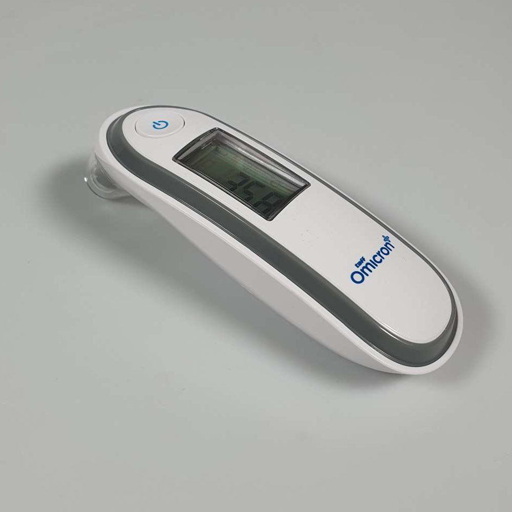 Jual TaffOmicron Termometer Gun Digital Infrared Suhu Badan Dahi ...
