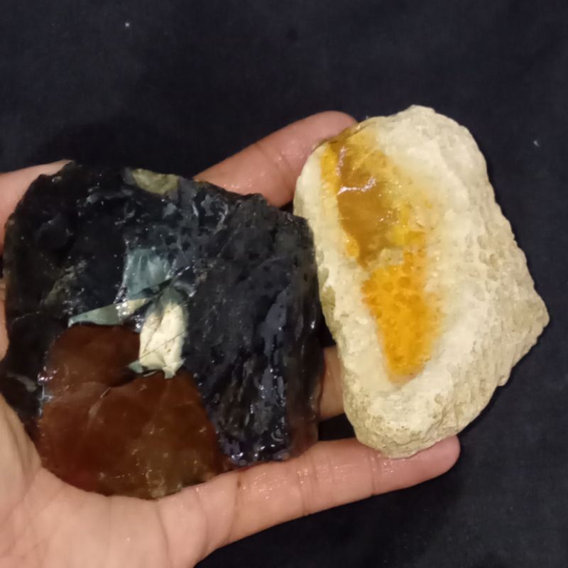 Jual Natural Batu Cempaka Madu Kristal & Teratai Kristal | Shopee Indonesia