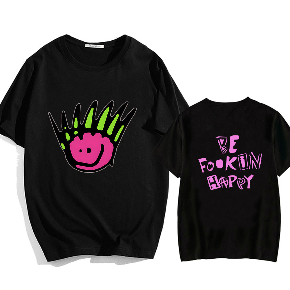 Jual Yungblud Be Fookin Happy Kaos Kaos Graffiti Mangacomic Pria Kaos ...