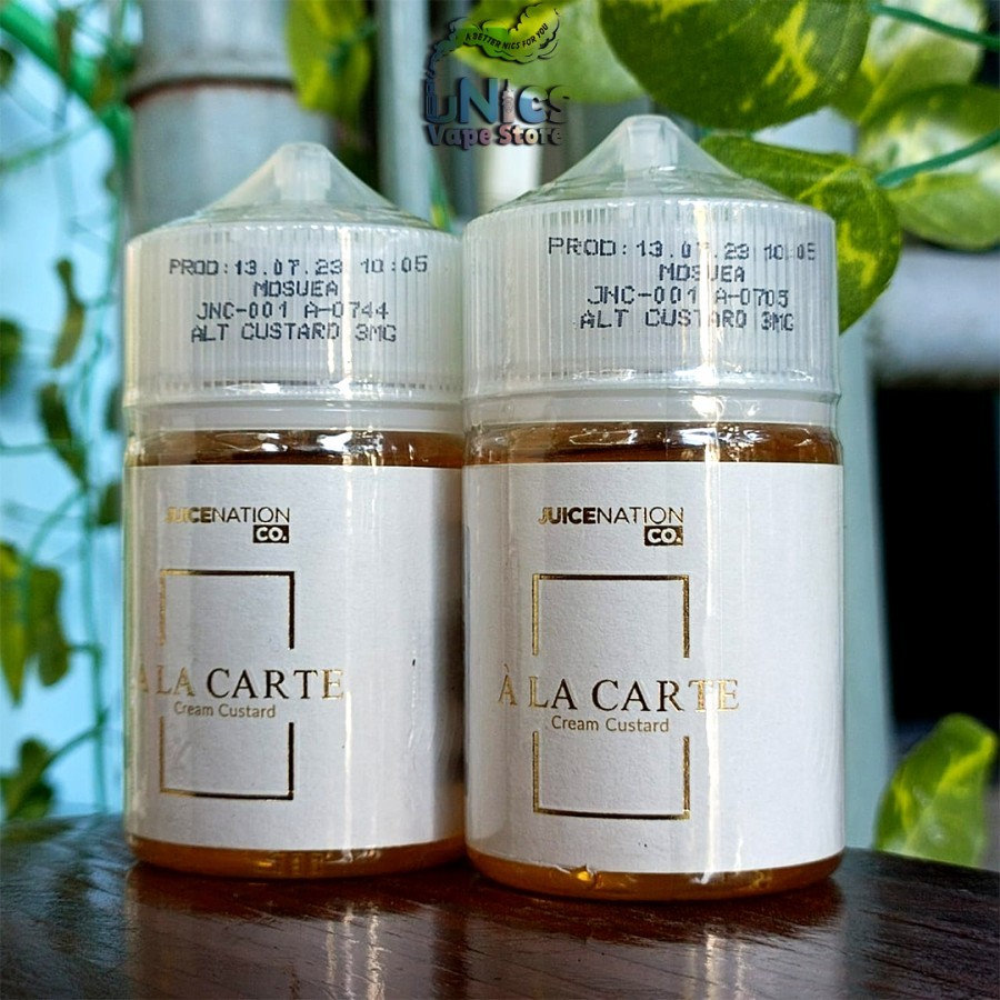 Jual A LA CARTE Cream Custard 60ML - Ala Carte / Alacarte Putih ...