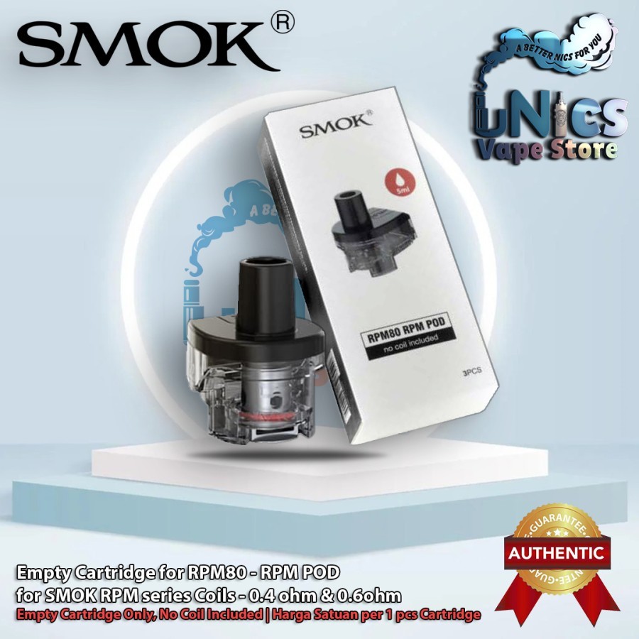 Jual Empty Cartridge for RPM80 - RPM POD for SMOK RPM series Coils ...