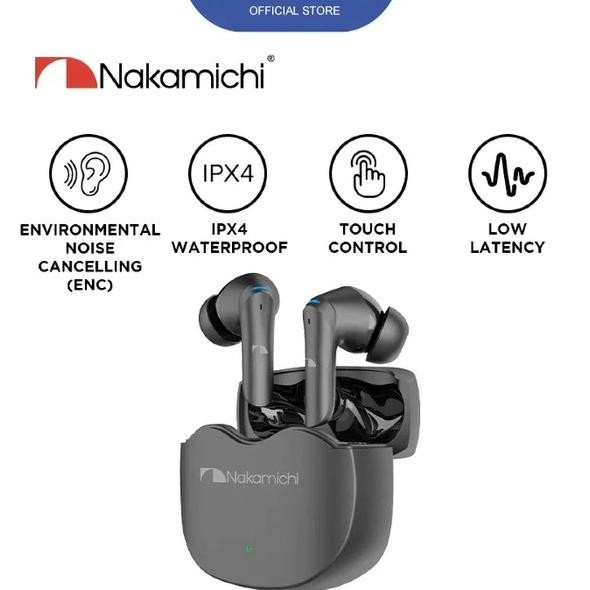 Jual Nakachi Tw018 Enc True Wireless Earbuds Bluetooth Earphone Tws Hd ...