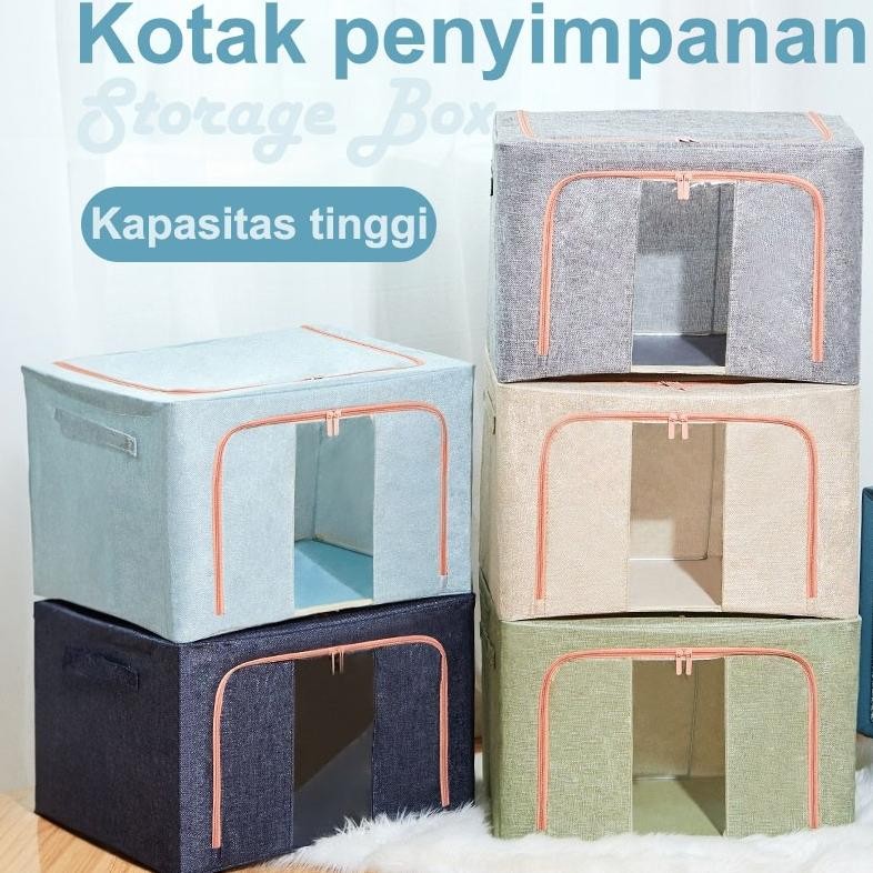 Jual Storage Box Lipat Storage Serbaguna Organizer Pakaian Dan Mainan ...