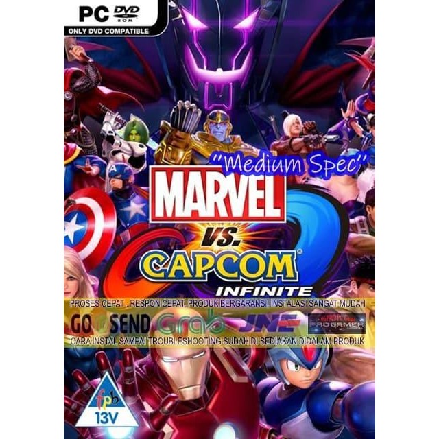 Jual Marvel Vs Capcom Infinite Deluxe Edition + All Dlc Cd Dvd Game Pc ...