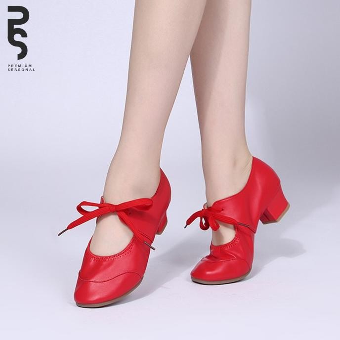 Jual NEWW!! OLA - Sepatu Dansa Latin/ Line Dance Pita Tali Heels ...