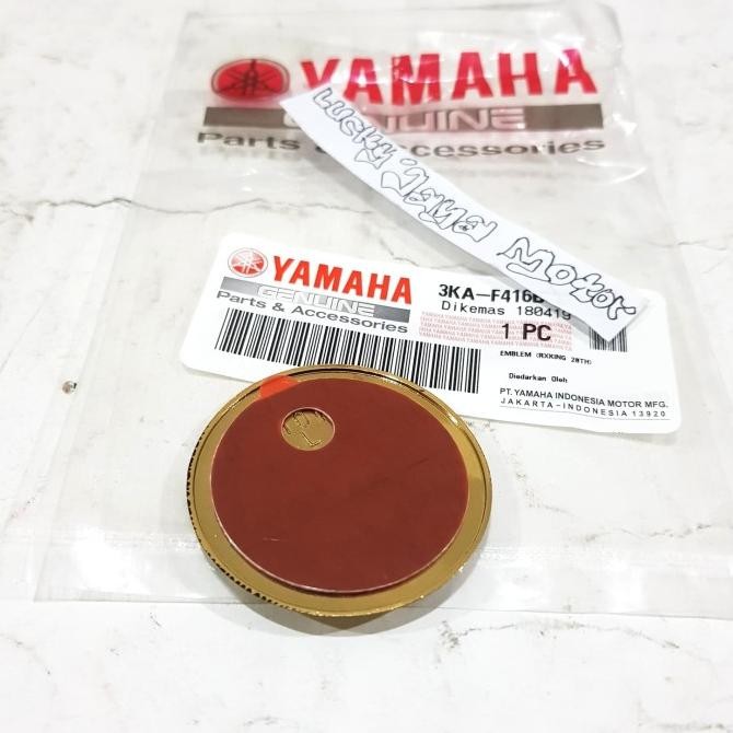 Jual Emblem Sticker Tangki 20Th Edisi Gold Rx King Rxking Original ...