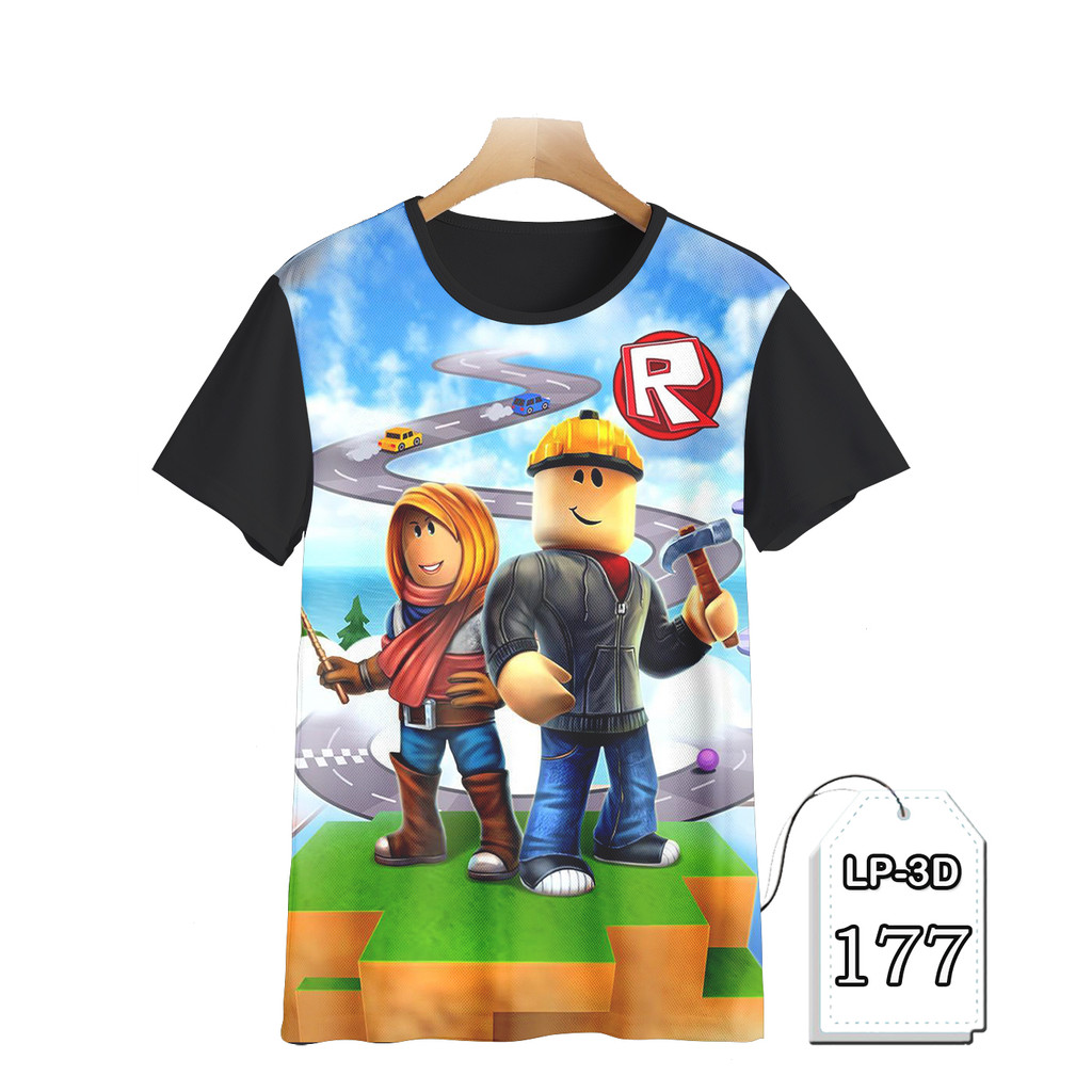 Jual Baju Roblox Baju Anak dan Dewasa 3D Game Animasi LP3D-177 Fashion ...