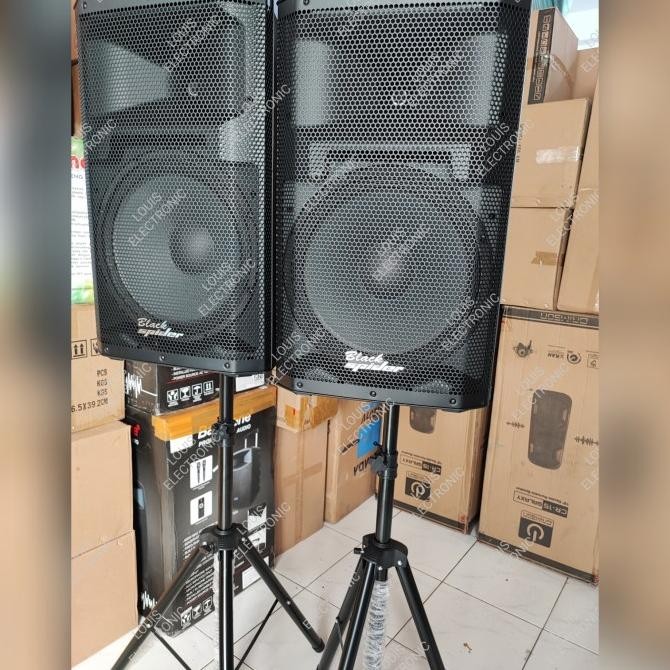 Jual Black Spider GT 15 PS Speaker Aktif + Pasif 15 Inch Sound System | Shopee Indonesia