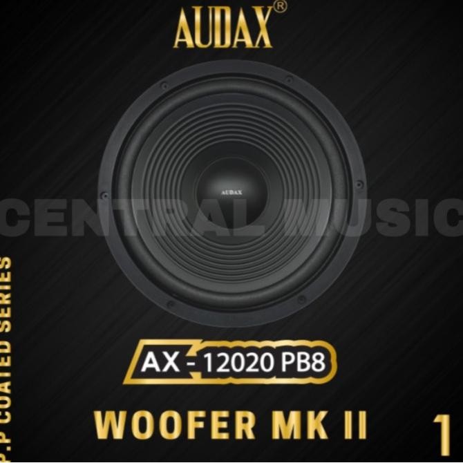 Jual SPEAKER KOMPONEN AUDAX 12 INCH AX-12020PB8 WOOFER MK II HIGH QUALITY | Shopee Indonesia