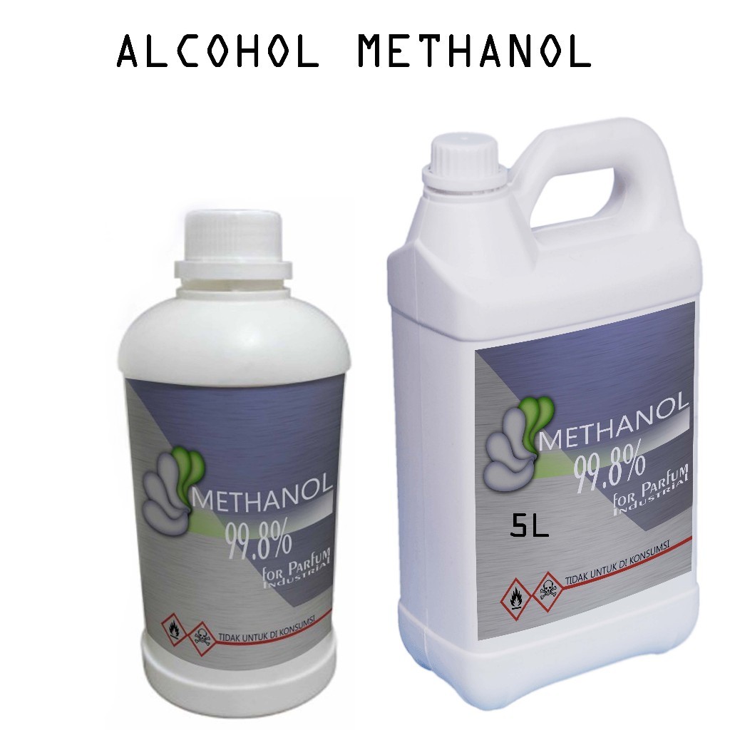 Jual 1 liter dan 5 liter Metanol 99% jenis alkohol untuk parfum ...