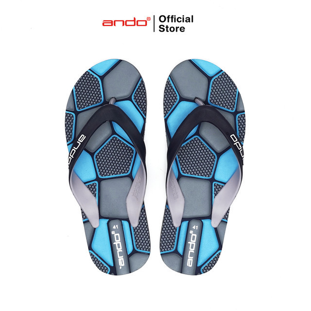 Jual Ando Official Sandal Jepit Neo Super 06 Pria Dewasa - Navy/Abu-Abu ...