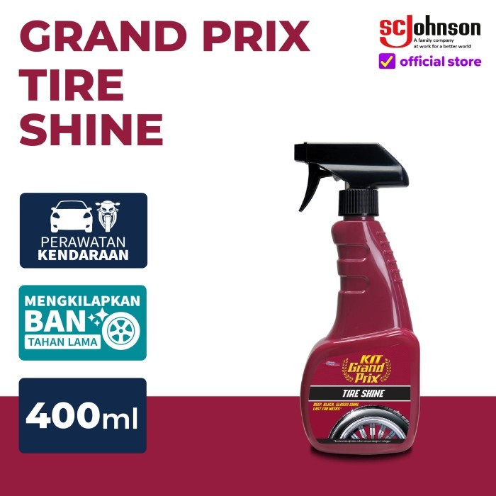 Jual KIT Grand Prix Tire Shine 400ml Pengkilap Ban Tahan Lama | Shopee ...