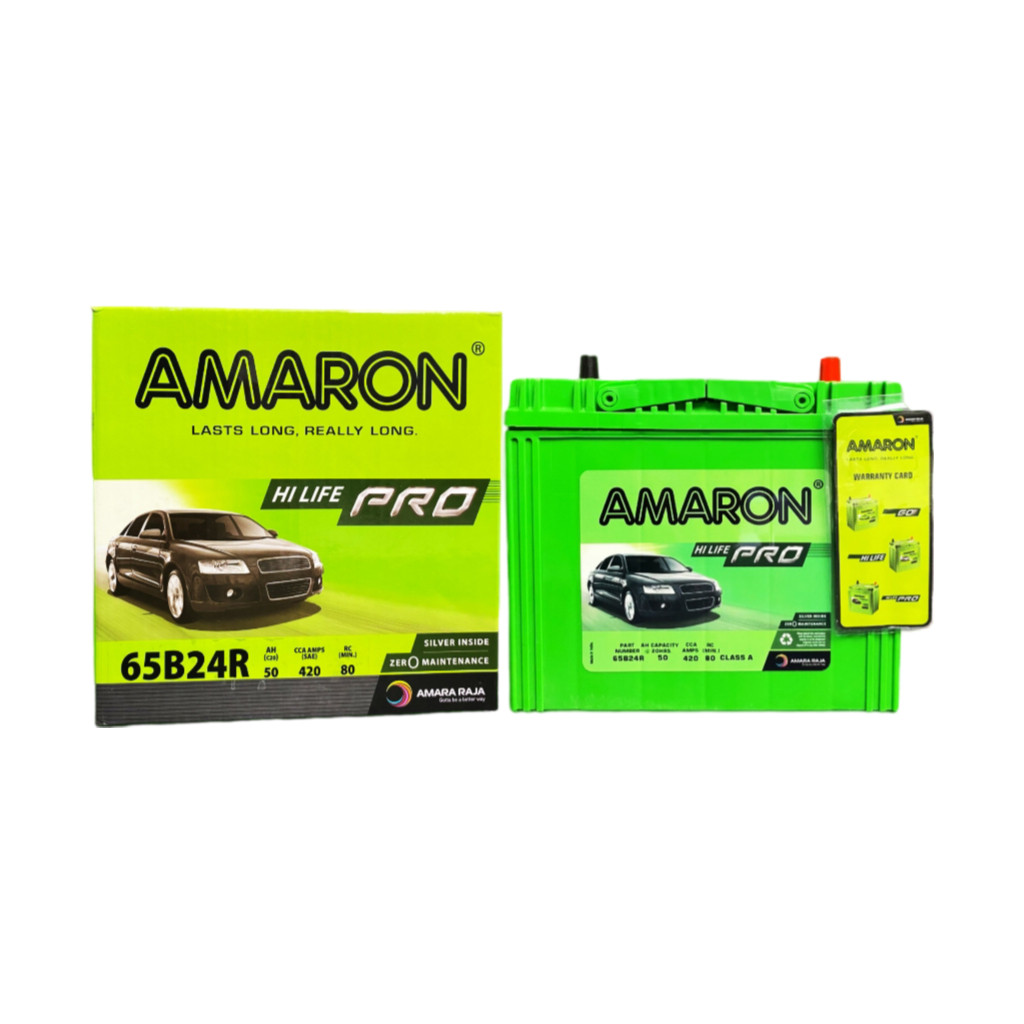 Jual AMARON HI-LIFE Pro Aki Kering Mobil Suzuki Escudo Lama NS60 / 65B24R 12V 50Ah | Shopee ...