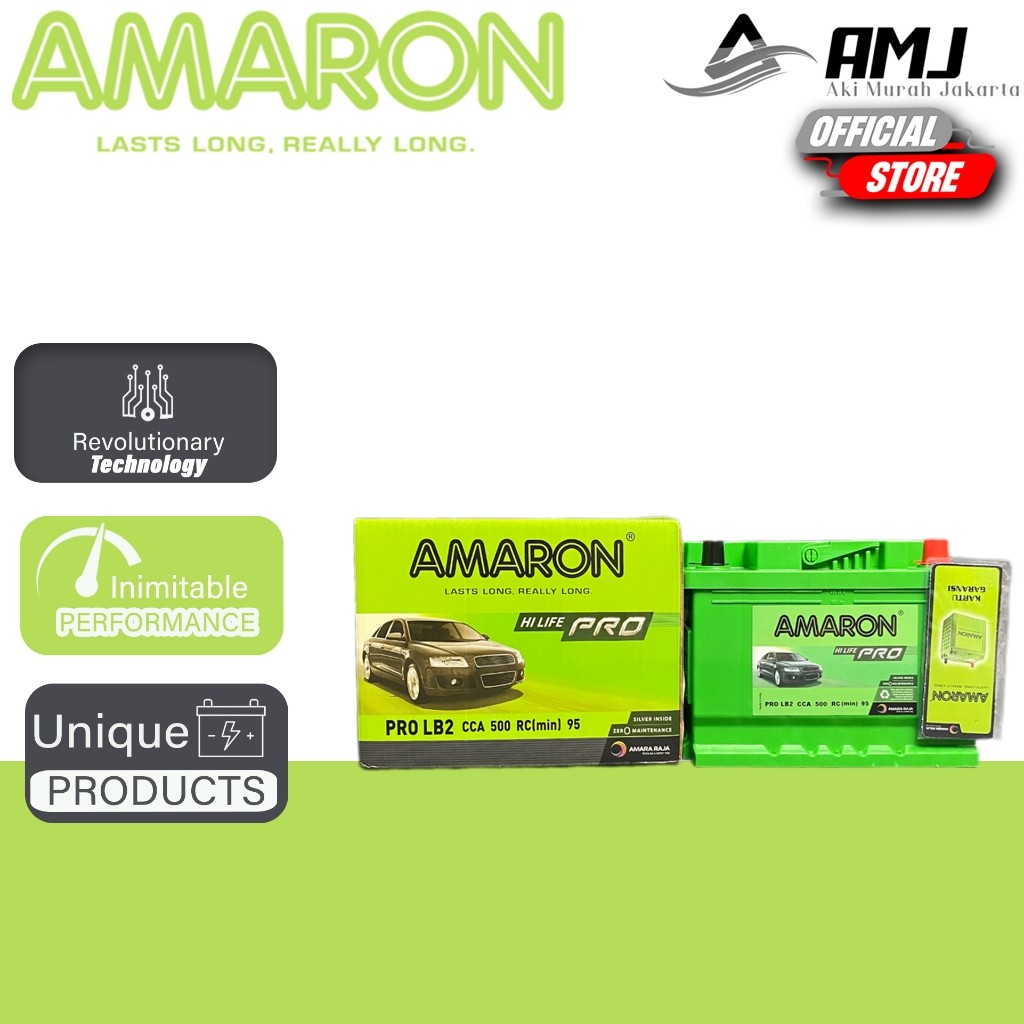 Jual Amaron Hi Life Pro Aki Mobil Ford Fiesta DIN 66 / 555-59 - 66Ah ...