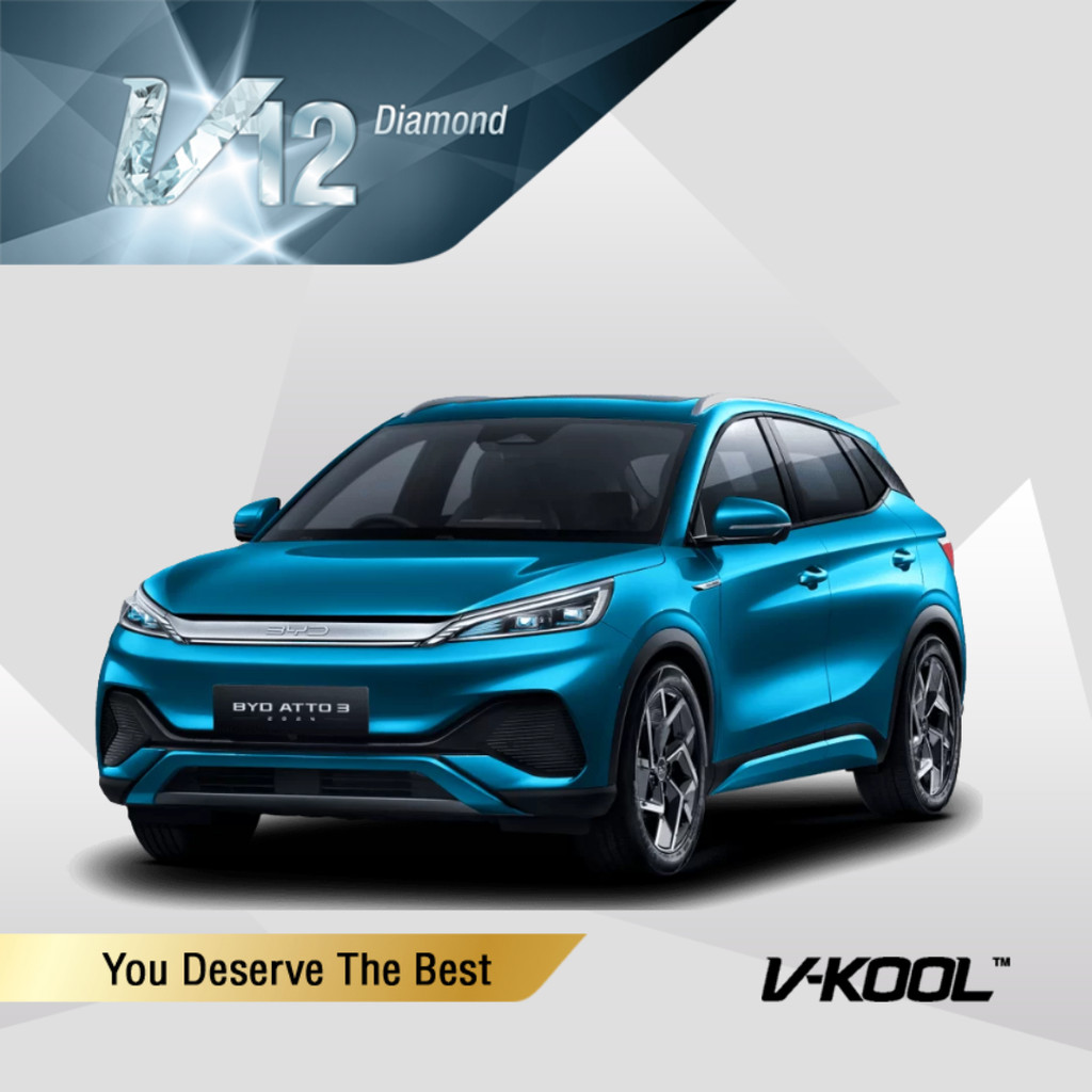 Jual Kaca Film V-KOOL Diamond Series BYD ATTO 3 Full VK70 VIP X15 | Shopee Indonesia