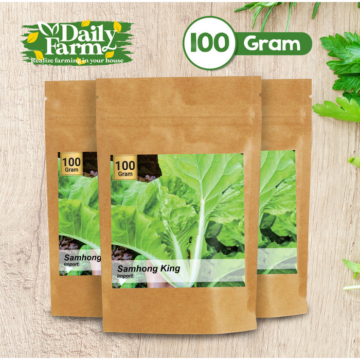 Jual Benih Sayur Samhong King - Sawi Keriting ( 100 Grm ) | Shopee ...