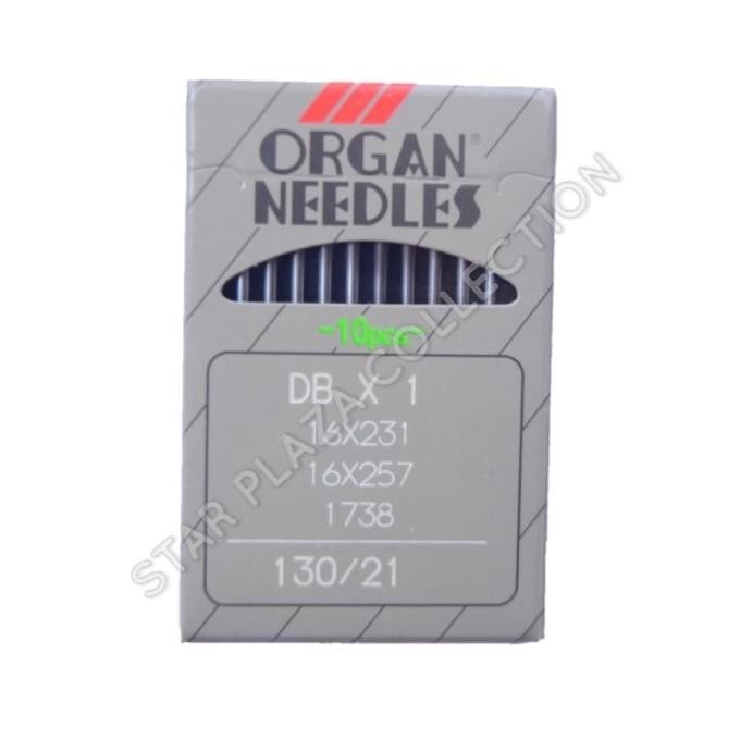 Jual Jarum Jahit Mesin Organ Needles Original No.21 DB X 1 MADE IN JAPAN | Shopee Indonesia