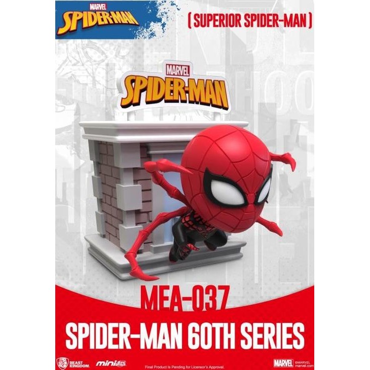 Jual Beast Kingdom Spider-Man 60Th Anniversary Mini Egg Attack Mea-037 ...
