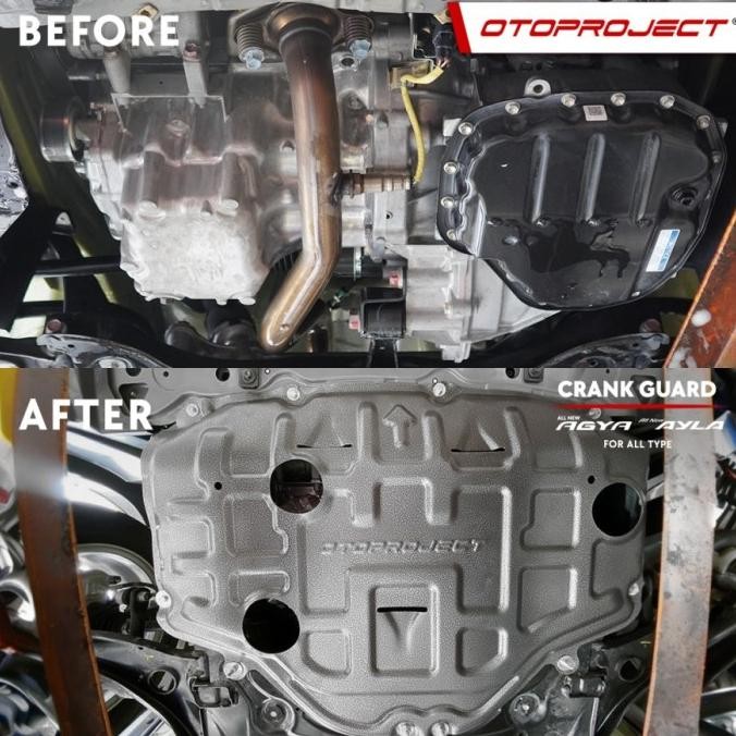 Jual Crank Guard All New Agya / Ayla 2023 Pelindung Bawah Mobil ...
