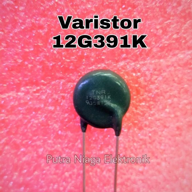 Jual TNR 12G391K MOV 12391 12V391 Varistor ZNR 250V AC / 320V DC putr4n ...