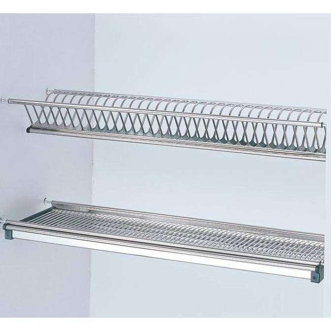 Jual Rak Piring Gelas Gantung Huben 60cm, 70cm, 80cm, 90cm Stainless ...