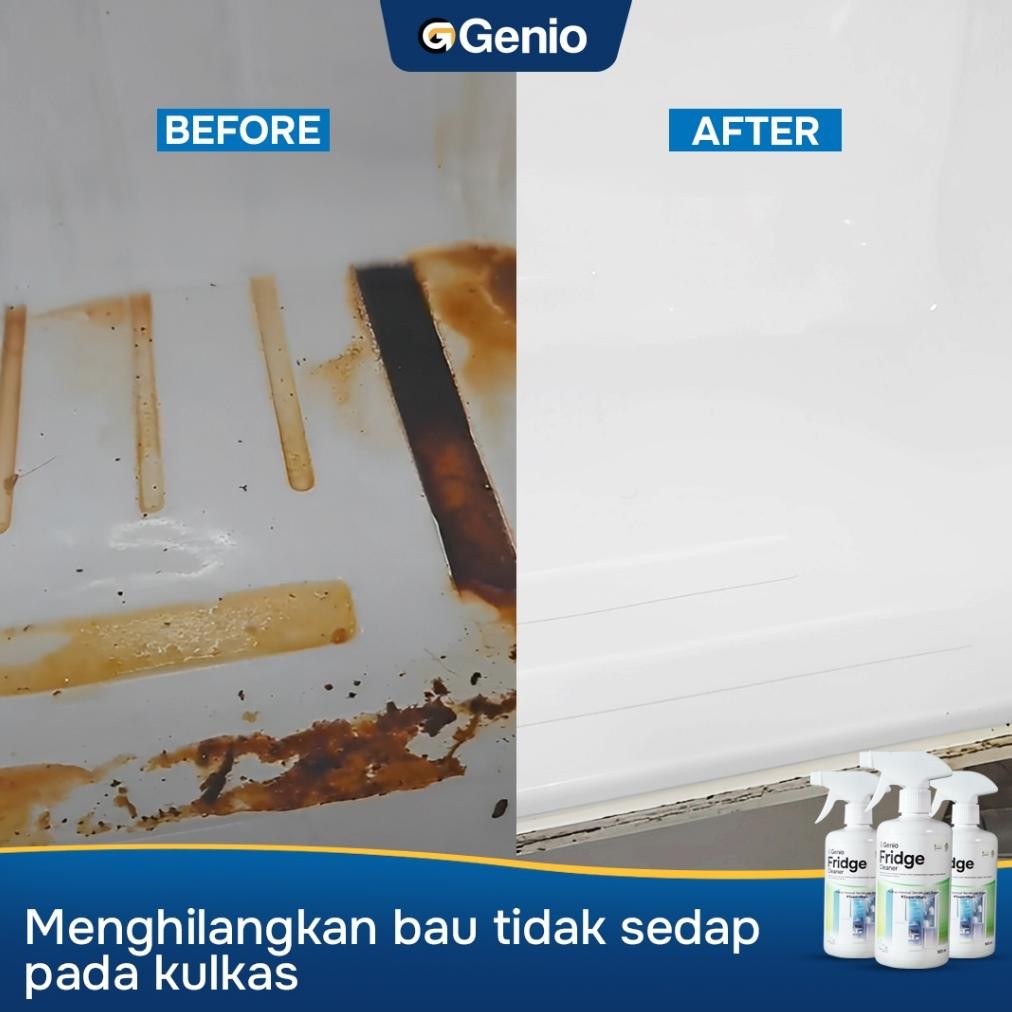 Jual ORIGINAL GENIO Fridge Cleaner - Pembersih Kulkas dengan Aroma ...