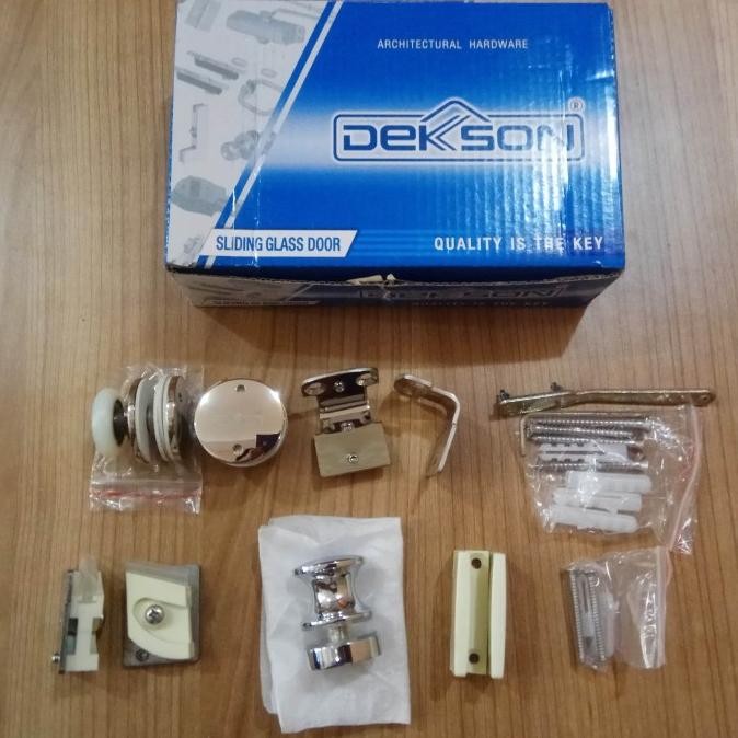 Jual [ Rd ] Rel Sliding Pintu Kaca Shower Screen Dekkson Sliding Shower ...