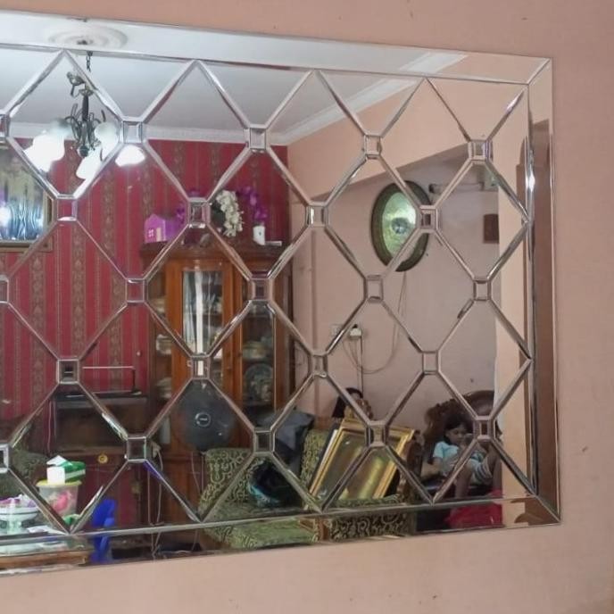 Jual Kaca Cermin Bevel Wajik Kombinasi | Shopee Indonesia