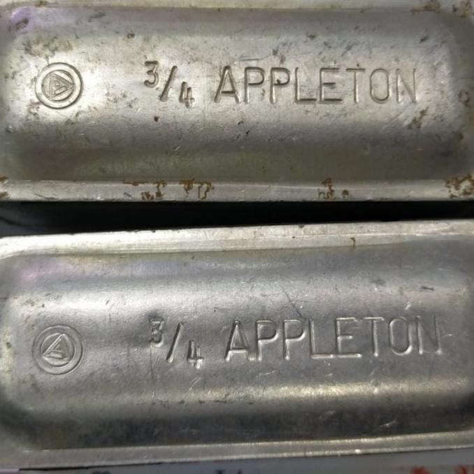 Jual [ R.A.B ] Appleton Lc 75 3/4" Inch, Alumunium Conduit Body Lurus ...