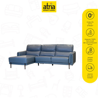 Jual Atria Sofa L Shape Bean Half Leather Left/Right 251*94*96Cm Ocean ...