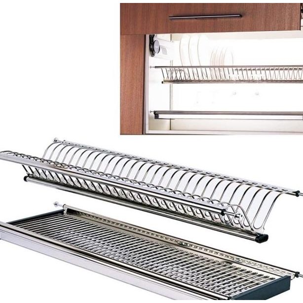 Jual Rak Piring Untuk Kitchen Set Cabinet Dish Dryer - 60 Cm | Shopee ...