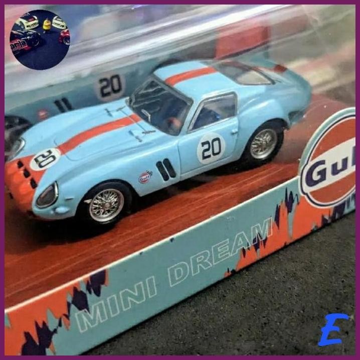 Jual | AR | DIECAST MINI DREAM FERRARI 250 GTO GULF LIVERY SEGEL ...