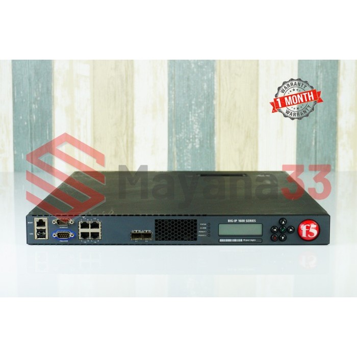 Jual F5 NETWORKS BIG-IP 1600 SERIES LOAD BALANCER LOCAL TRAFFIC MANAGER ...