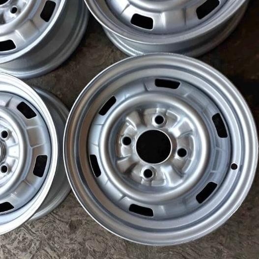 Jual VELG KALENG R13 PCD 110 ZEBRA ESPASS CERIA VANDTREN SATUAN KONDISI ...