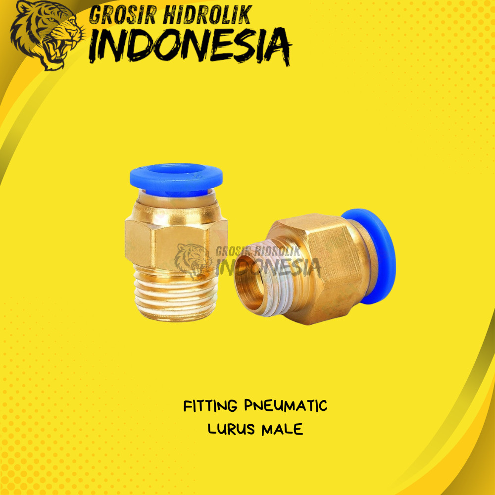 Jual MPC 12- 04 FITTING LURUS MALE PNEUMATIC SLIP LOCK SELANG 12MM DRAT 1/2'' | Shopee Indonesia