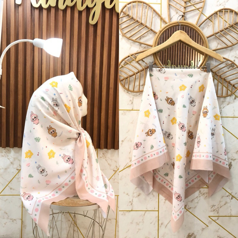 Jual Hijab motif bunga cantik 🅗🅘🅣🅞 🅗🅘🅙🅐🅑 jilbab segi empat motif bunga banyak pilihan warna dan ...