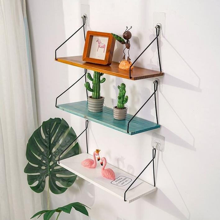 Jual RAK DINDING MINIMALIS SERBAGUNA/RAK HIASAN RUANG TAMU MODEL ...