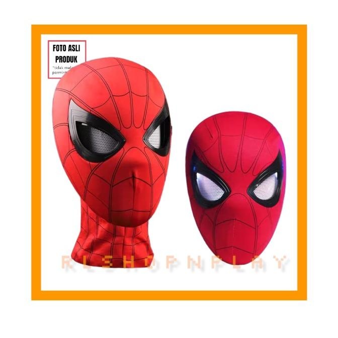 Jual Topeng Spiderman Cosplay Superhero Mask LFS | Shopee Indonesia