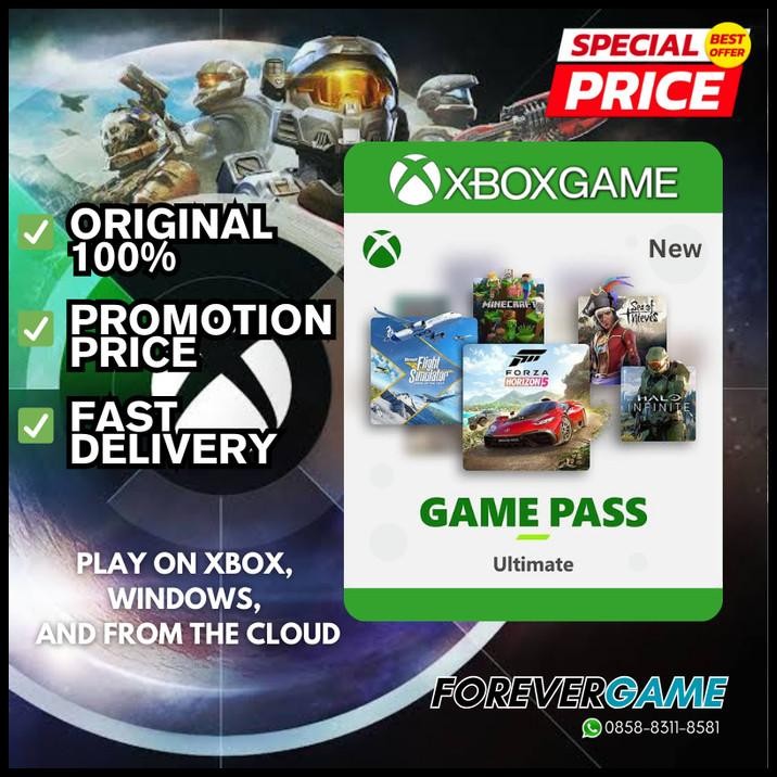 Jual Xbox Game Pass / Gamepass Ultimate (New Version) | Shopee Indonesia