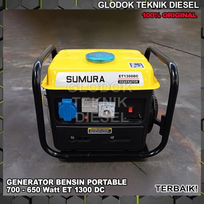 Jual Genset Generator Bensin 700 650 W Watt Portable ET 1300 DC ... Jual Genset Generator Bensin 700 650 W Watt Portable ET 1300 DC ...