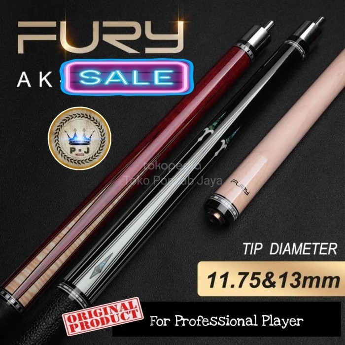 Jual PJBilliard Cue Stick Fury AK Series | Shopee Indonesia