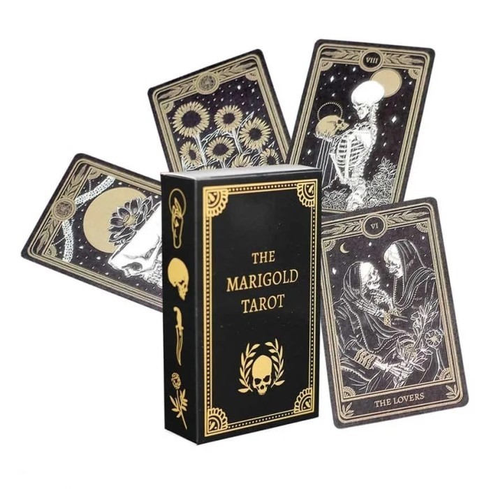 Jual Marigold Tarot 12x7cm include guide paper | Shopee Indonesia