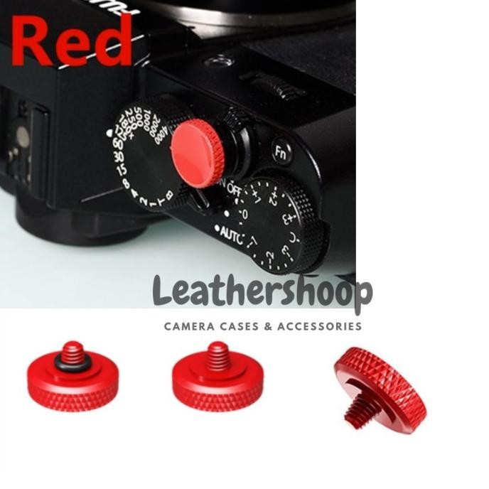 Jual Kirim Tombol Rana Rilis Fujifilm Leica Shutter Button Cekung Soft Release Neo 2024 | Shopee ...
