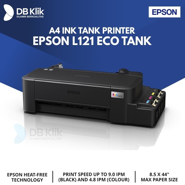 Jual Printer EPSON L121 ECO TANK - EPSON EcoTank L121 A4 Ink Tank ...