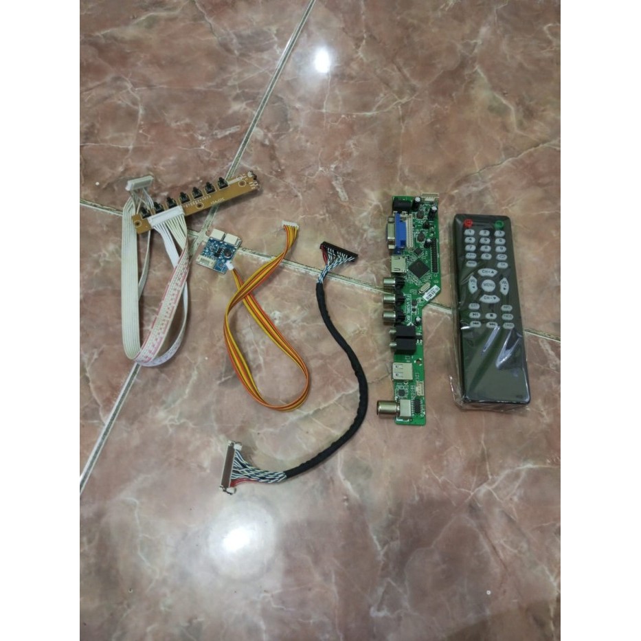 Jual Paket Mainboard TV LCD/LED Universal 15-32 Inc | Shopee Indonesia