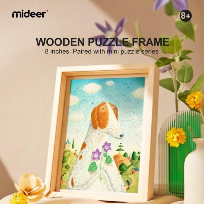 Jual Mideer Wooden Frame Puzzle Bingkai Pigura Foto Tanaman Daun Karya ...