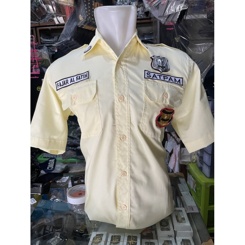 Jual Seragam Pdh Satpam Cream Seragam Pdh Satpam Terbaru - Pdh Satpam Baru!! | Shopee Indonesia